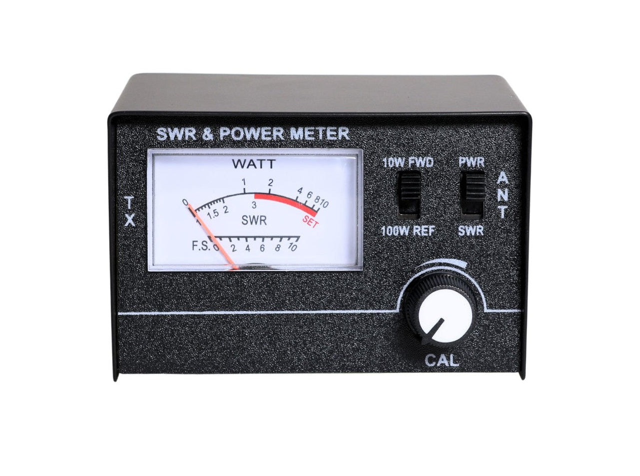 SWR & Power Meter | 25–30MHz CB, 0–10W / 0–100W Dual Scale – Kamsat