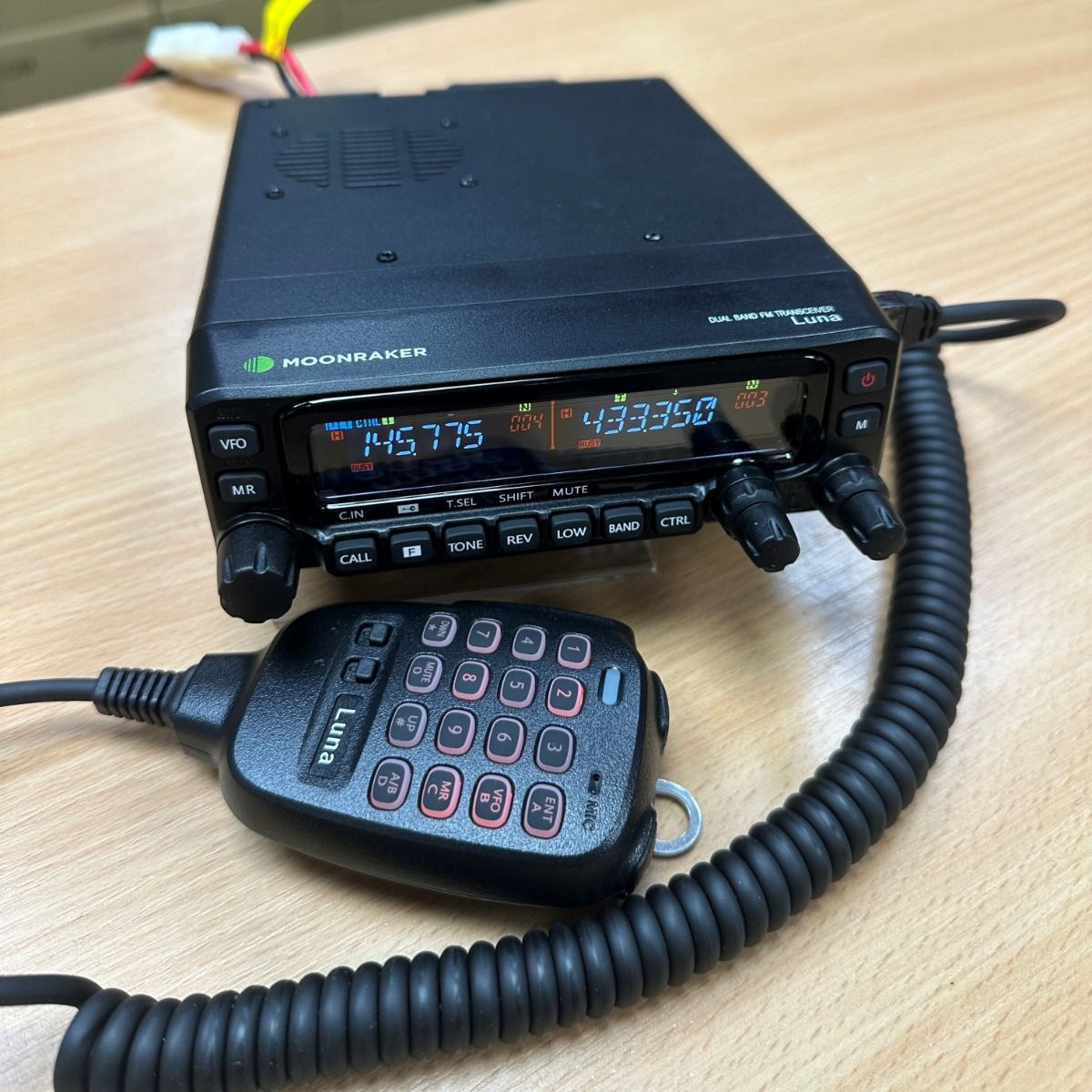 Moonraker Luna Dual Band Mobile Transceiver – 70W VHF/UHF, IP54, UK ...